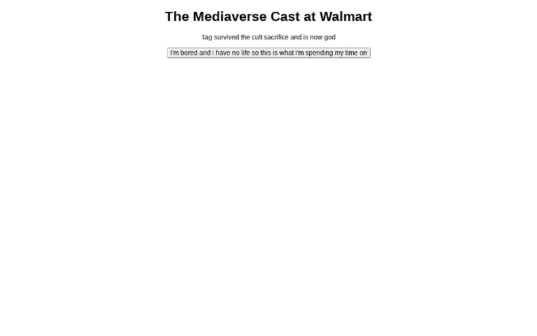 The Mediaverse Cast at Walmart ― Perchance Generator