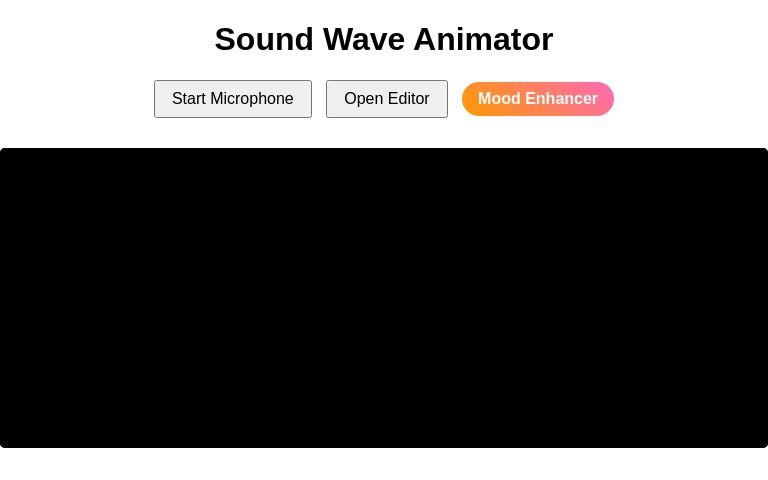 Sound Wave Animator ― Perchance Generator
