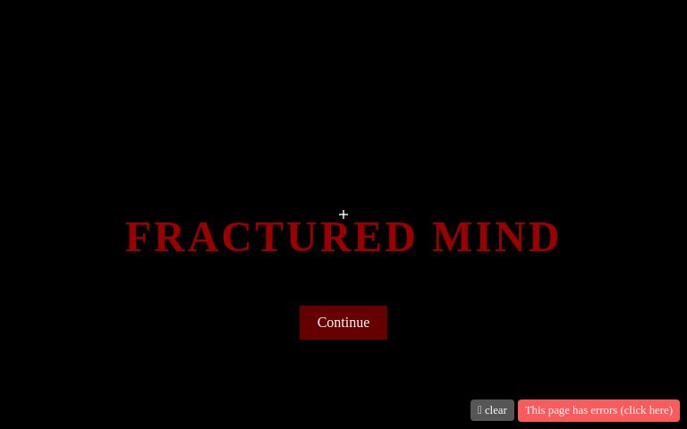 FRACTURED MIND ― Perchance Generator