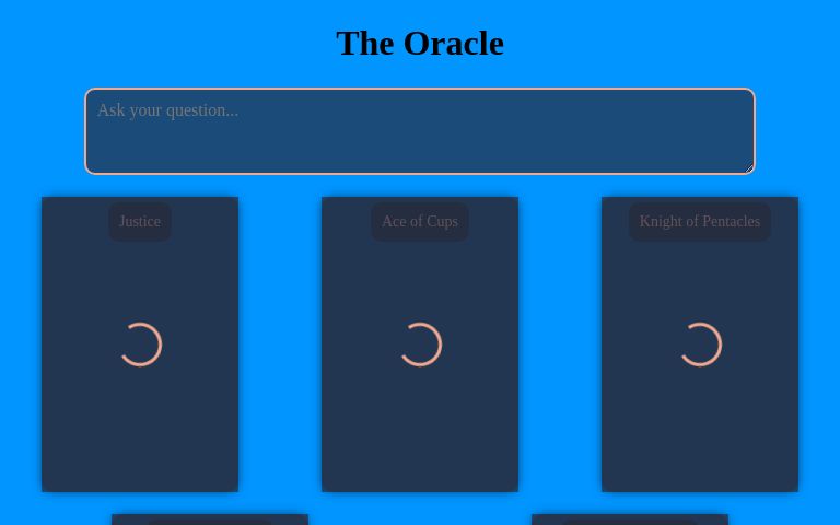 The Oracle ― Perchance Generator