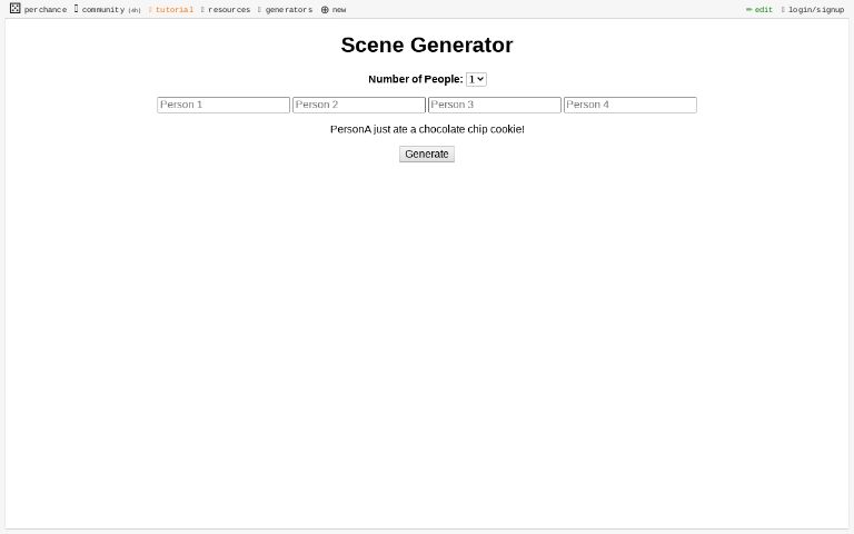 Scene Generator