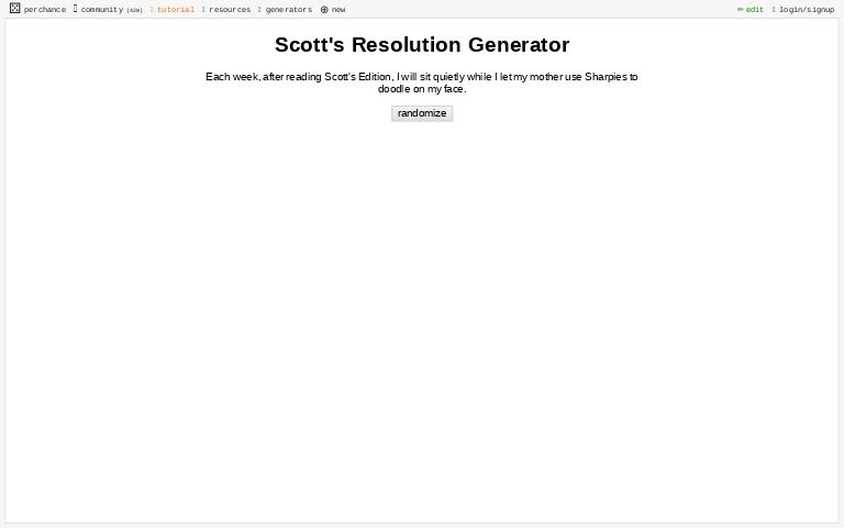 Scott's Resolution Generator