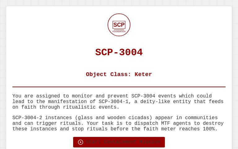 SCP-3004 ― Perchance Generator