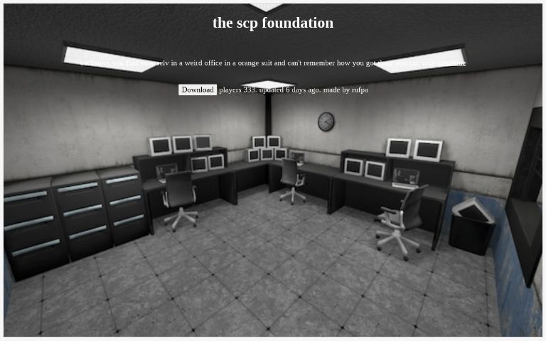 the scp foundation ― Perchance Generator