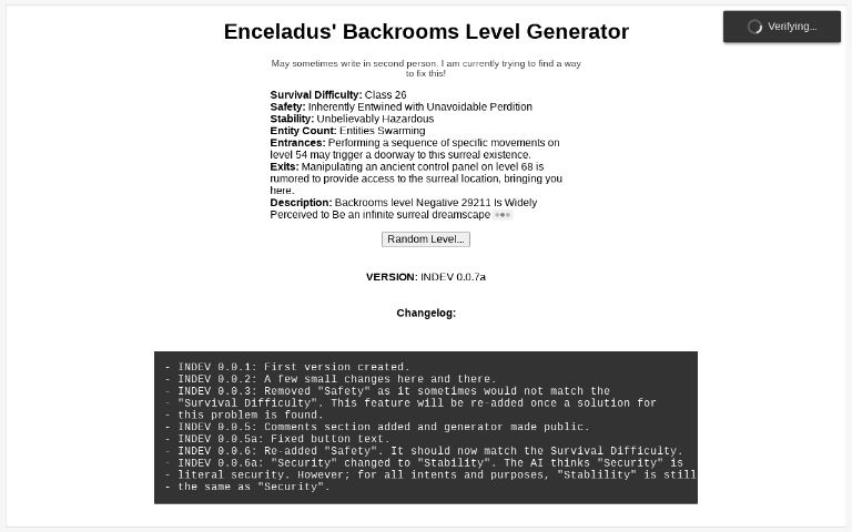 Scp Room Generator Updated