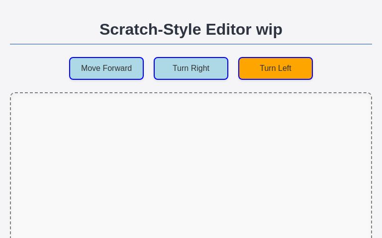 Scratch-Style Editor wip ― Perchance Generator