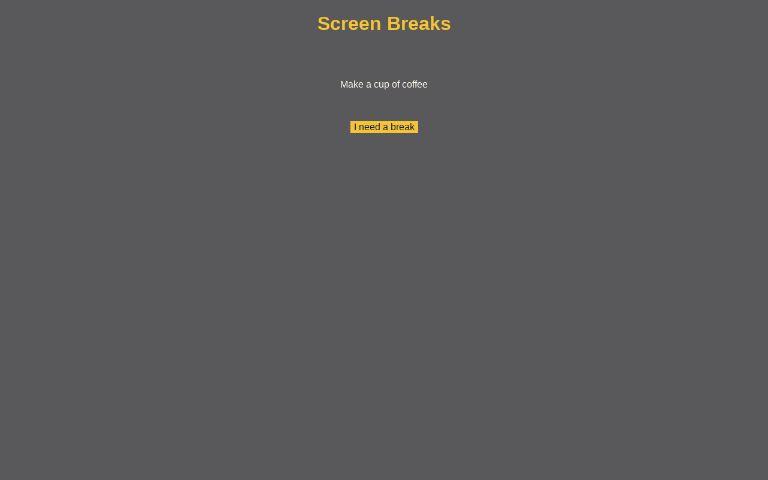 Screen Breaks ― Perchance Generator