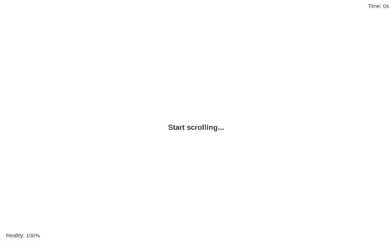 Start scrolling... ― Perchance Generator