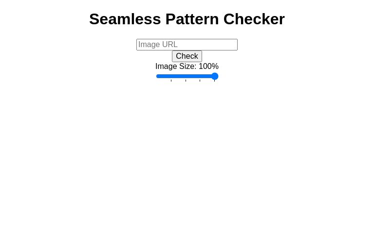 Seamless Image Checker ― Perchance Generator