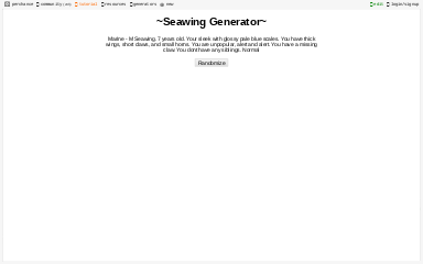 ~Seawing Generator~