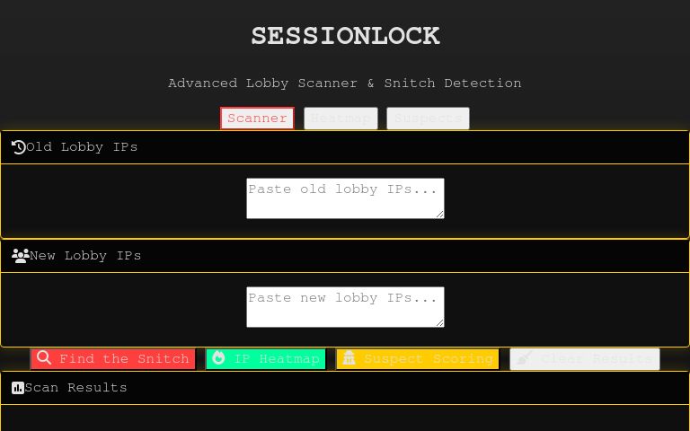 SESSIONLOCK ― Perchance Generator