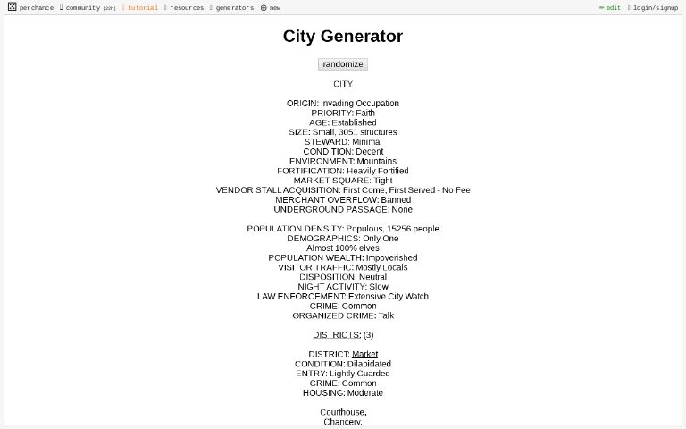 City Generator
