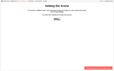 Setting the Scene ― Perchance Generator