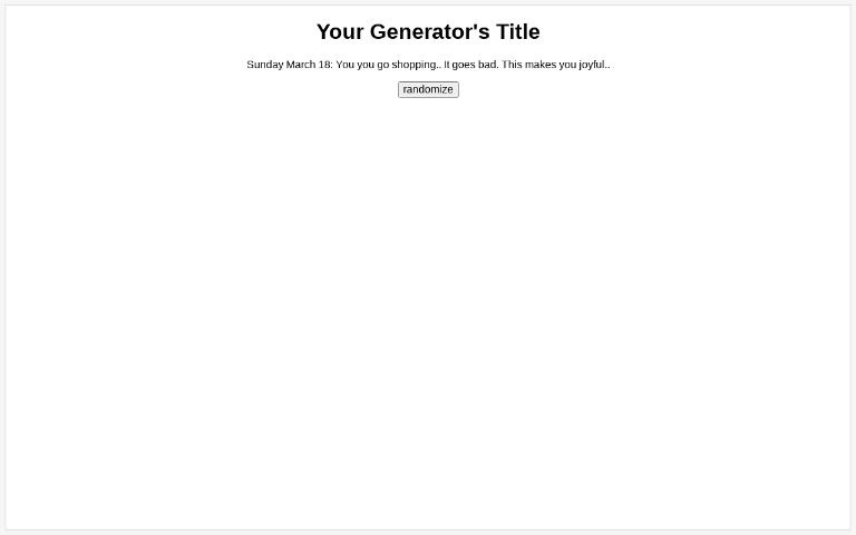 Settlementevent ― Perchance Generator