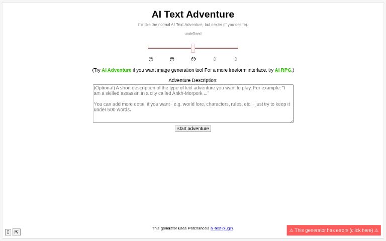 Sexy AI Text Adventure - free, no-signup, no limits - AI Dungeon ...