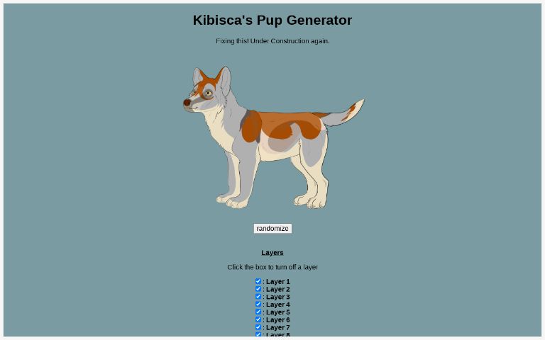 Kibisca's Pup Generator
