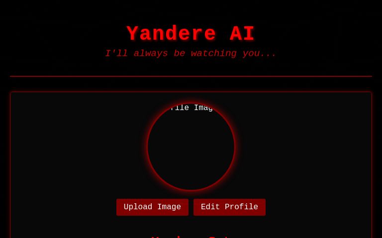 Yandere AI ― Perchance Generator