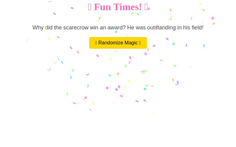 🎉 Fun Times! 🎉 ― Perchance Generator