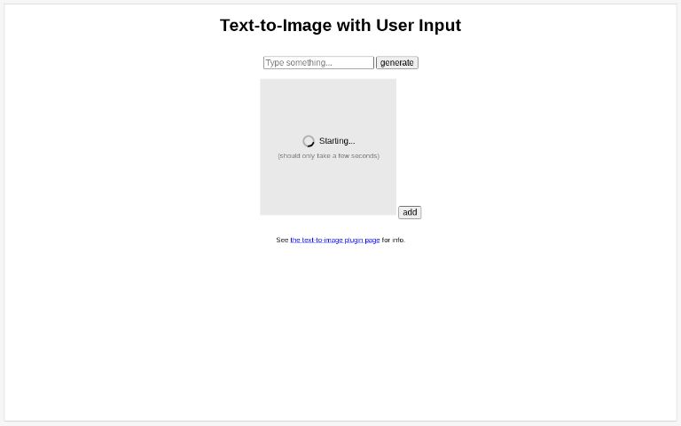 Text-to-Image with User Input ― Perchance Generator