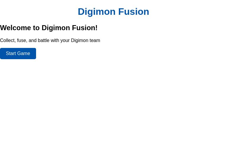 Digimon Fusion ― Perchance Generator