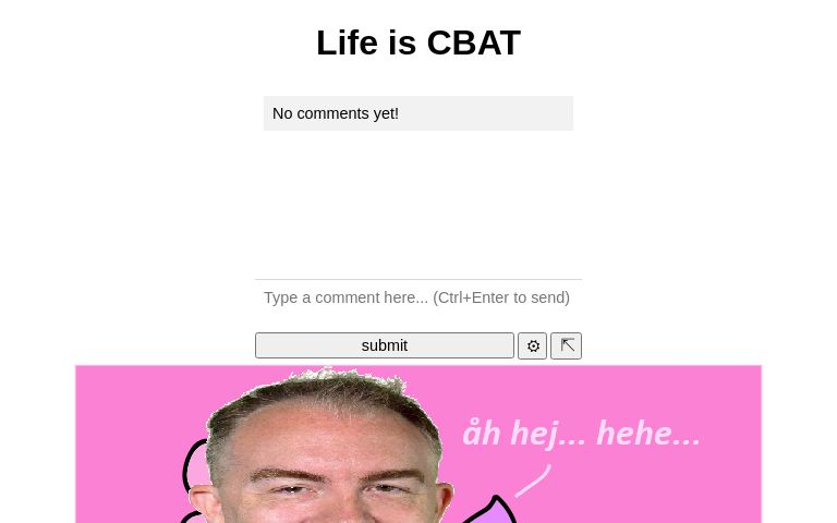 Life is CBAT ― Perchance Generator