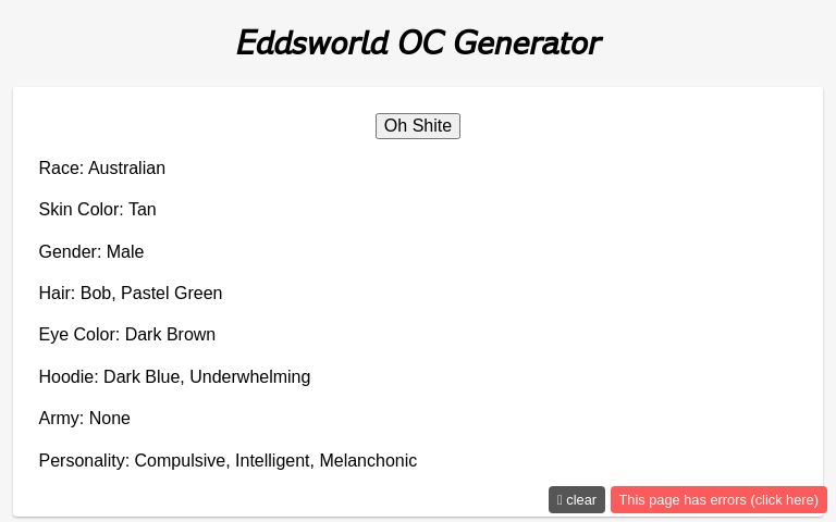 𝘌𝘥𝘥𝘴𝘸𝘰𝘳𝘭𝘥 𝘖𝘊 𝘎𝘦𝘯𝘦𝘳𝘢𝘵𝘰𝘳 ― Perchance Generator