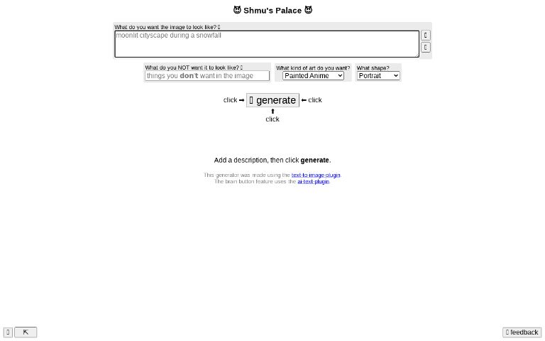 shmus-palace-in-hell ― Perchance Generator