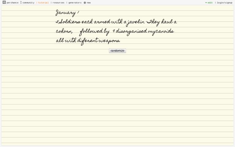 Siege Attack ― Perchance Generator