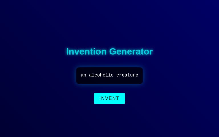 Invention Generator