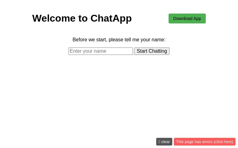 Welcome to ChatApp ― Perchance Generator