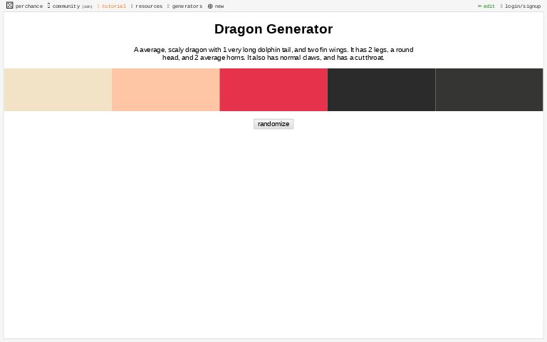 Dragon Generator