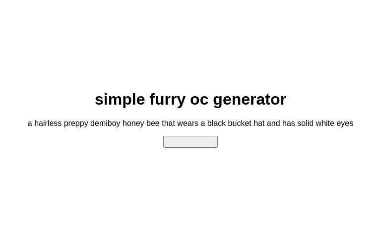 simple furry oc generator