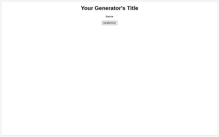Ds2nhplzyp ― Perchance Generator