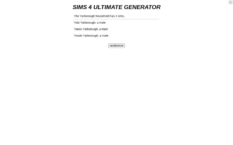 SIMS 4 ULTIMATE GENERATOR