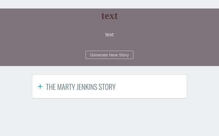 Sims 4 Story Generator