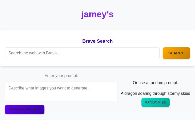 jamey's ― Perchance Generator