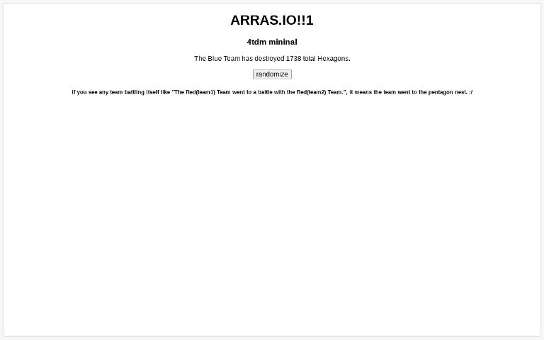 ARRas.Io11! ― Perchance Generator