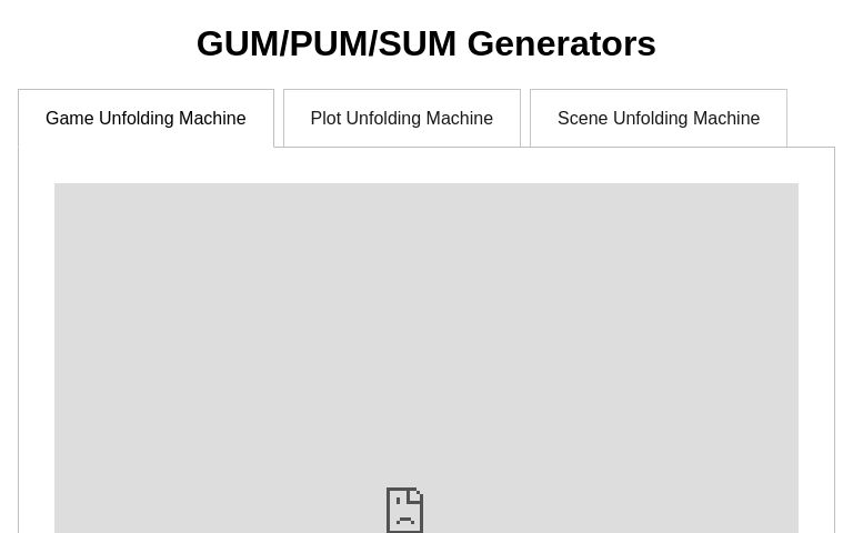 GUM/PUM/SUM Generators