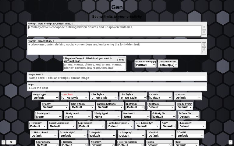 Gen ― Perchance Generator