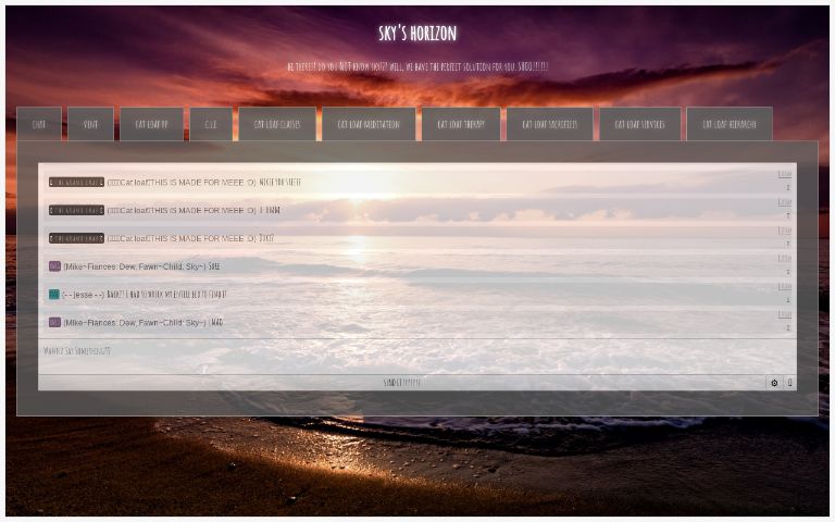 sky's horizon ― Perchance Generator