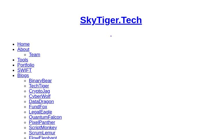 SkyTiger.Tech ― Perchance Generator
