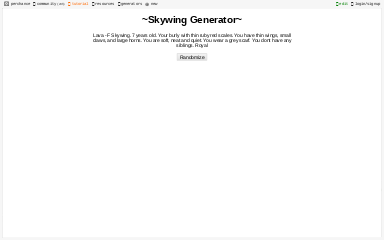 ~Skywing Generator~