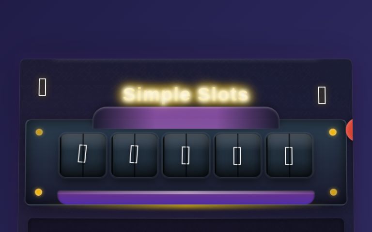 Simple Slots ― Perchance Generator