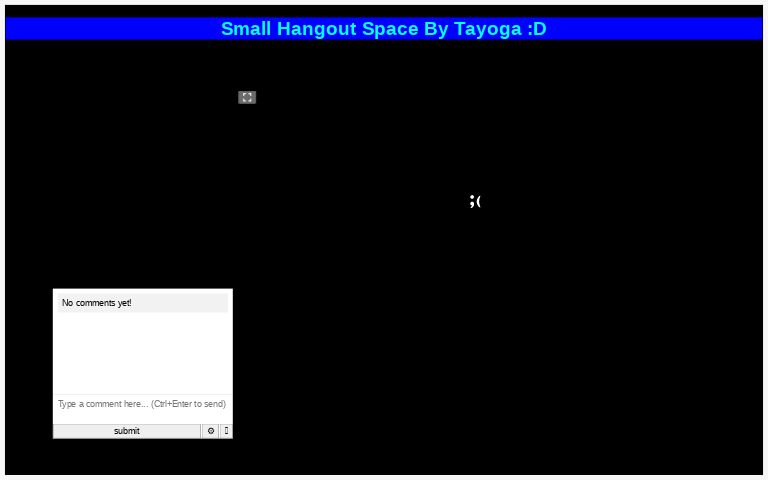 Small Hangout Space By Tayoga :D ― Perchance Generator