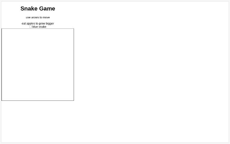 Snake Game ― Perchance Generator