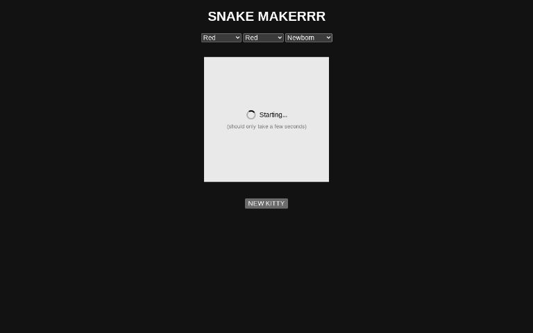 🐍 Snake Maker 🐍 ― Perchance Generator