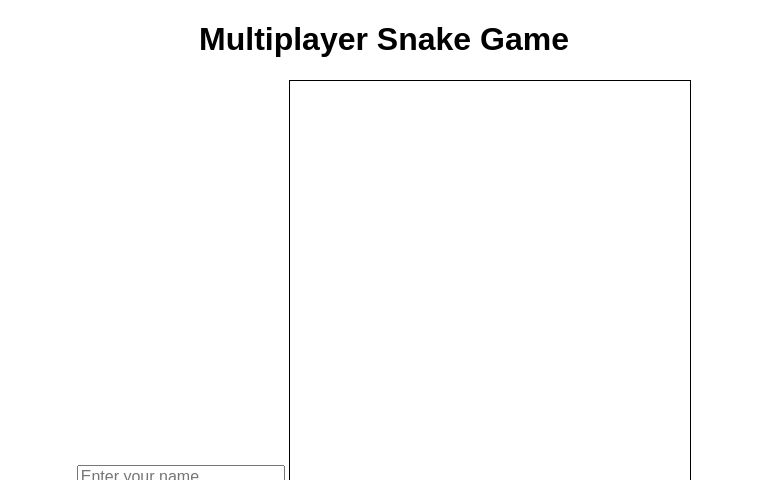 Multiplayer Snake Game ― Perchance Generator
