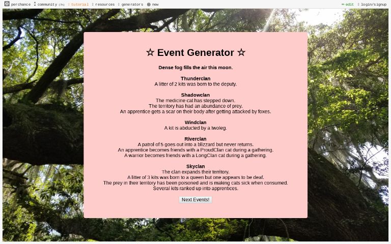 Event Generator ☆