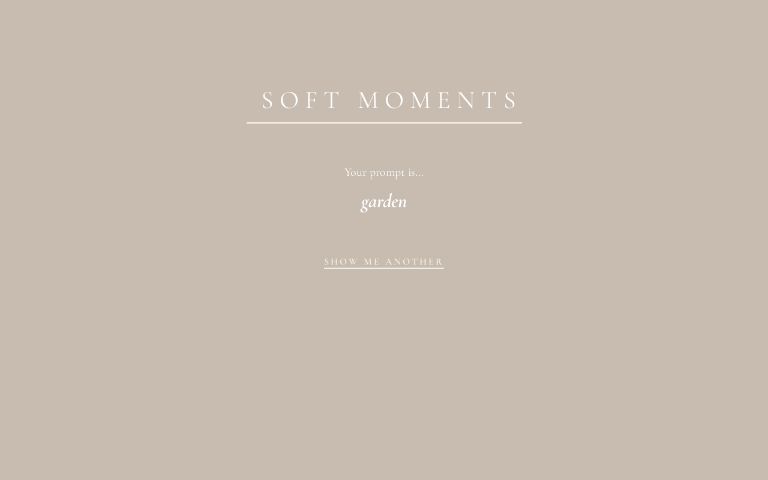 Soft Moment Prompts ― Perchance Generator