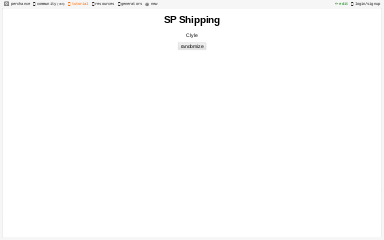 SP Shipping ― Perchance Generator